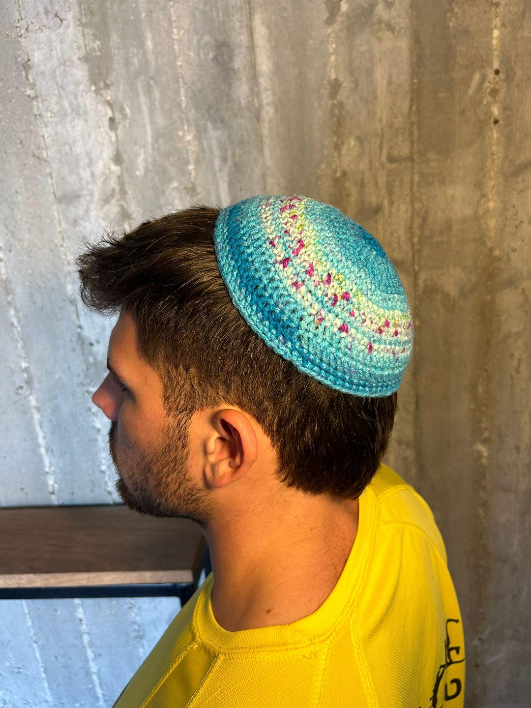 Hand Made Croochet Kippah Made in Israel Authntic & Unique Choose Your ...