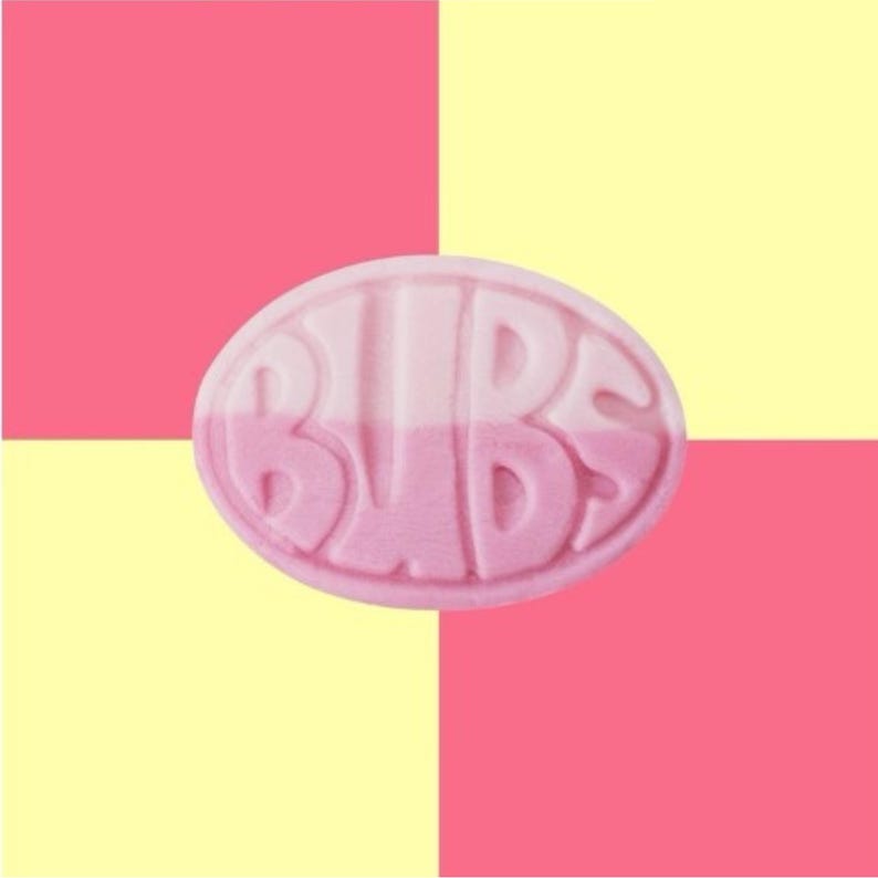 Bubs Strawberry Pomegranate Ovals, Swedish Bubs Natural Vegan Candy ...