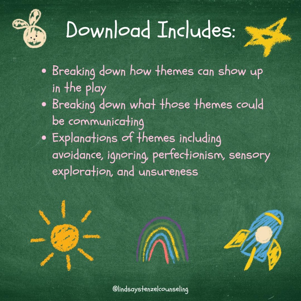 Play Therapy Themes Worksheets | Printable Guide for Child Therapists ...