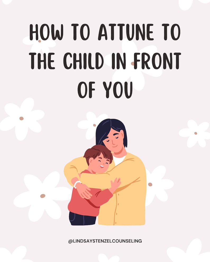 Attunement Therapy Worksheets | Printable Tools for Child Therapists ...
