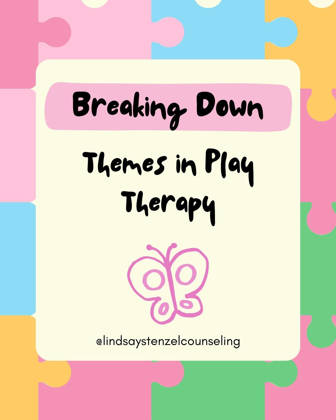 Play Therapy Theme Posters | Printable Infographics for Child ...