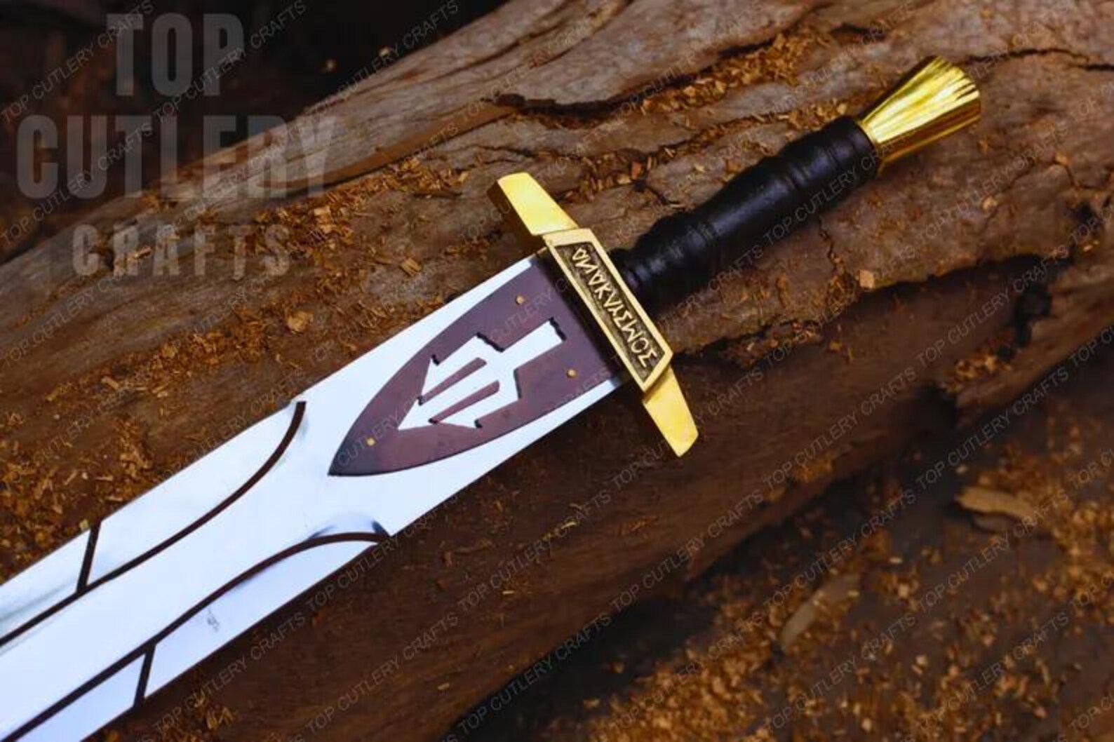 Handmade Riptide Sword Replica: Percy Jackson's Anaklusmos, Greek ...