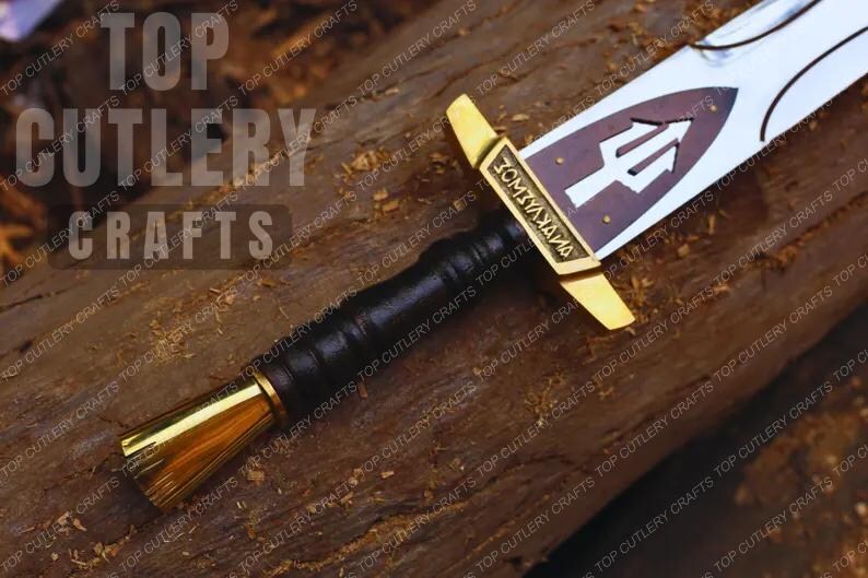 Handmade Riptide Sword Replica: Percy Jackson's Anaklusmos, Greek ...