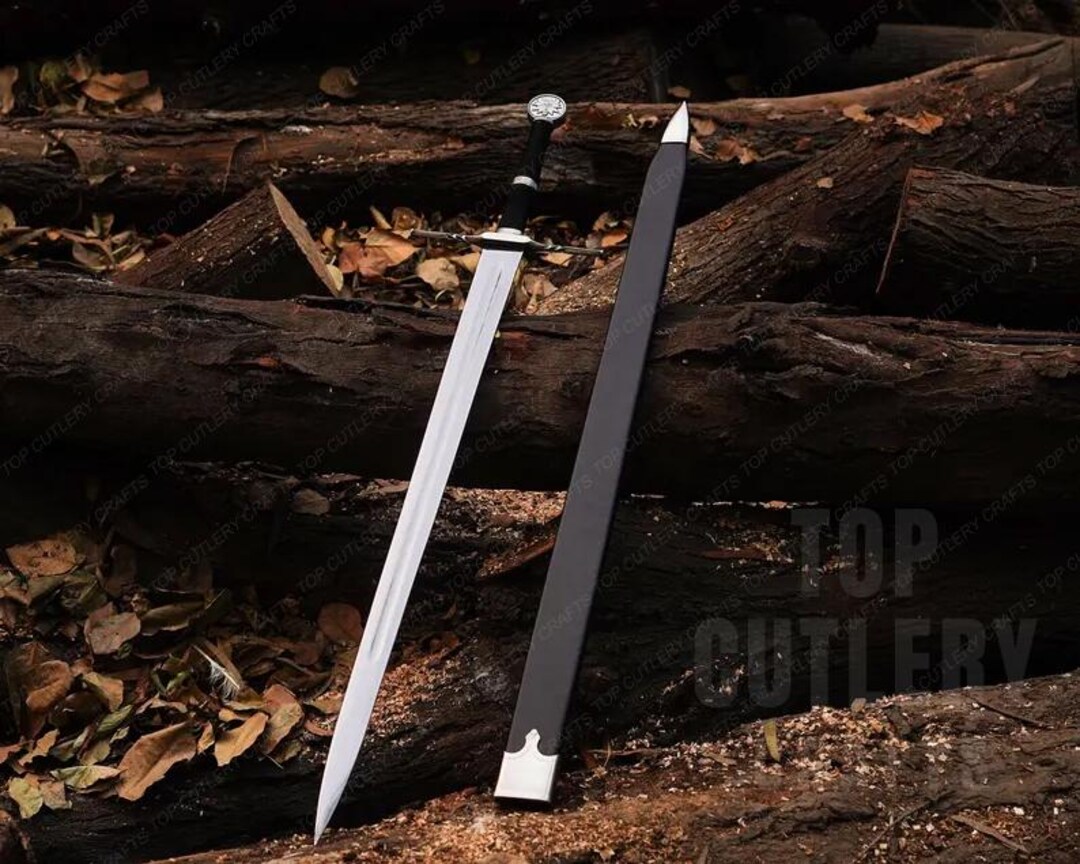 Handmade Witcher Sword: Geralt of Rivia Stainless Steel Replica - Etsy