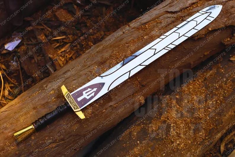 Handmade Riptide Sword Replica: Percy Jackson's Anaklusmos, Greek ...