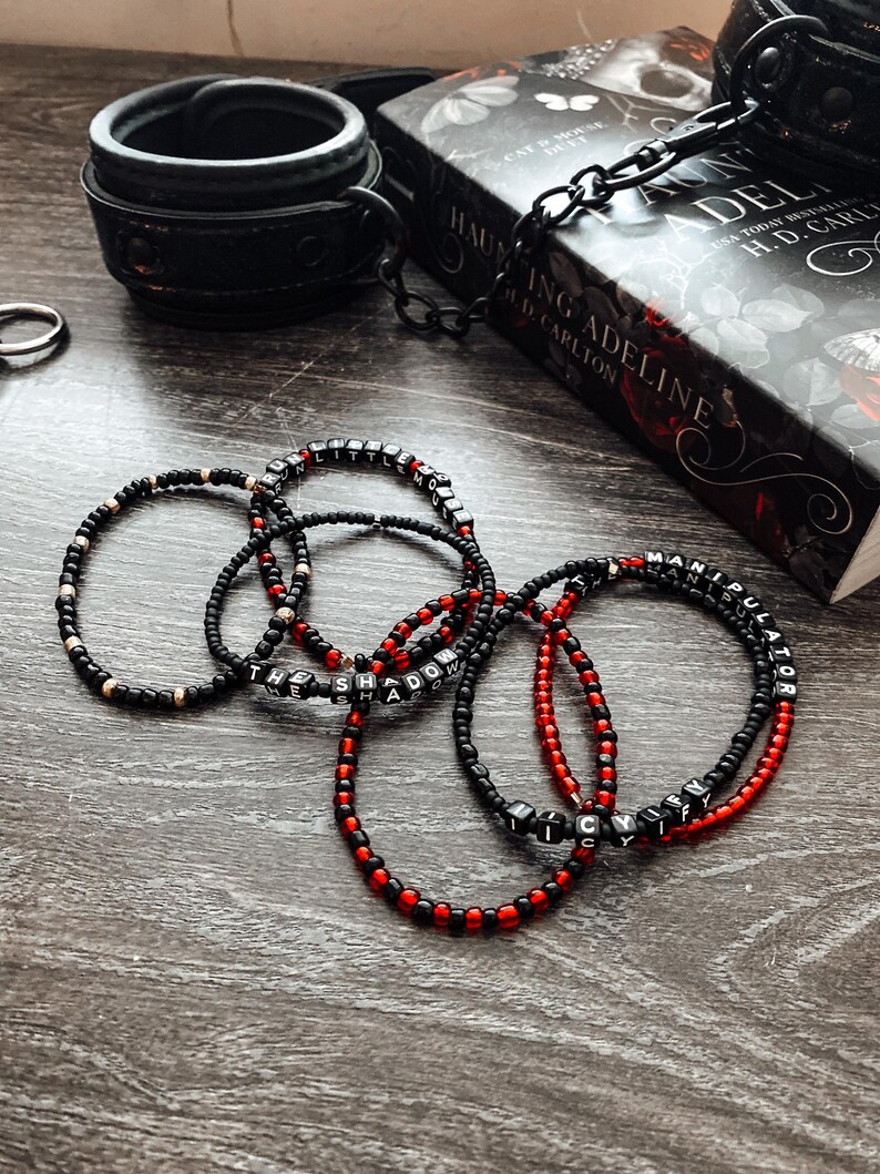 Haunting Adeline Inspired Beaded Bracelet Stack - Etsy