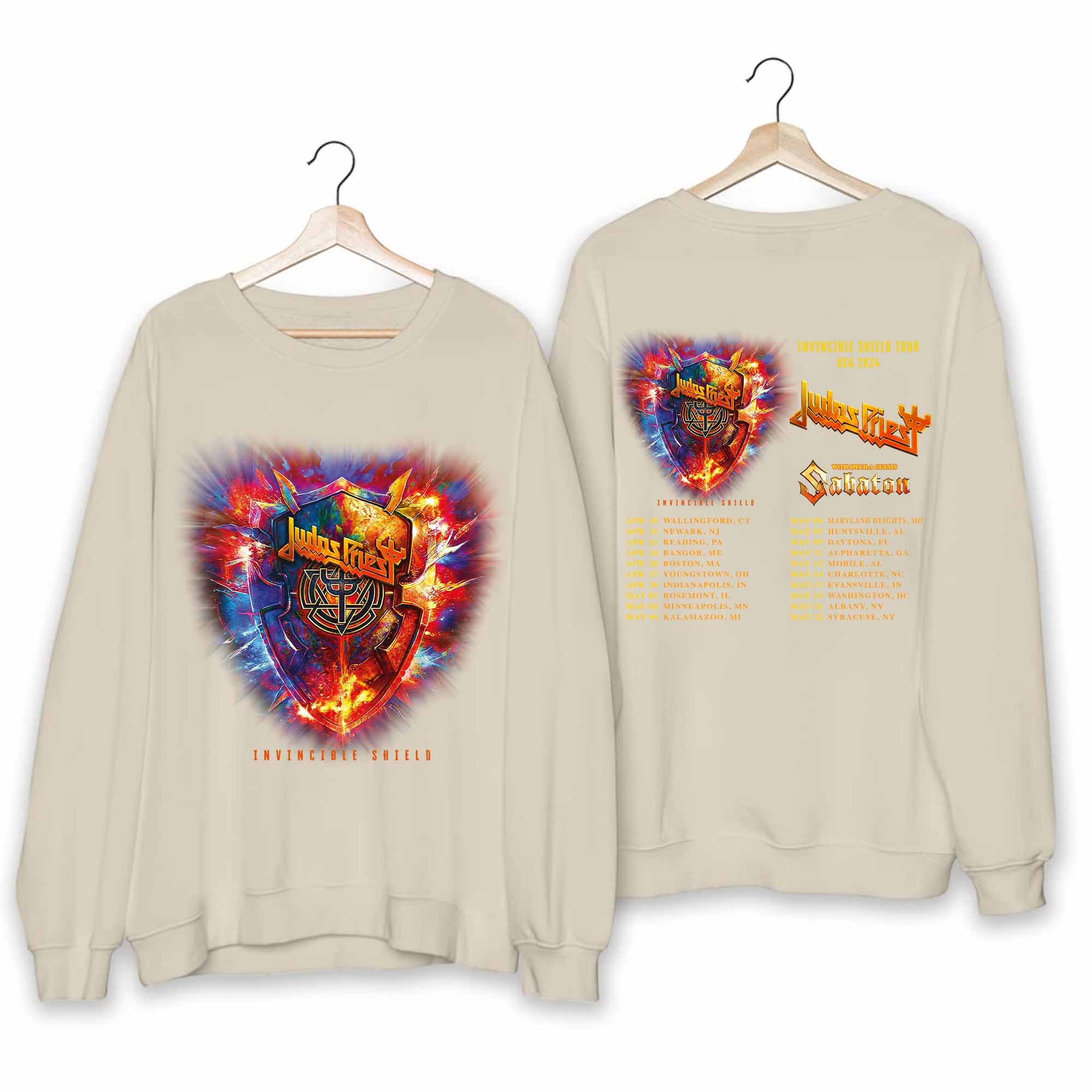 Judas Priest Banda Rock La Gira 2024 Tour Merch Regalo para Fan ...