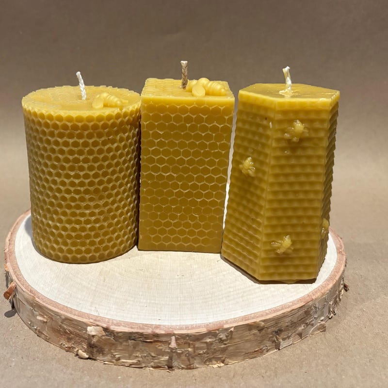 Xmas Pillar Candles Uk - Etsy UK