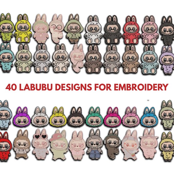 Red Labubu - Etsy