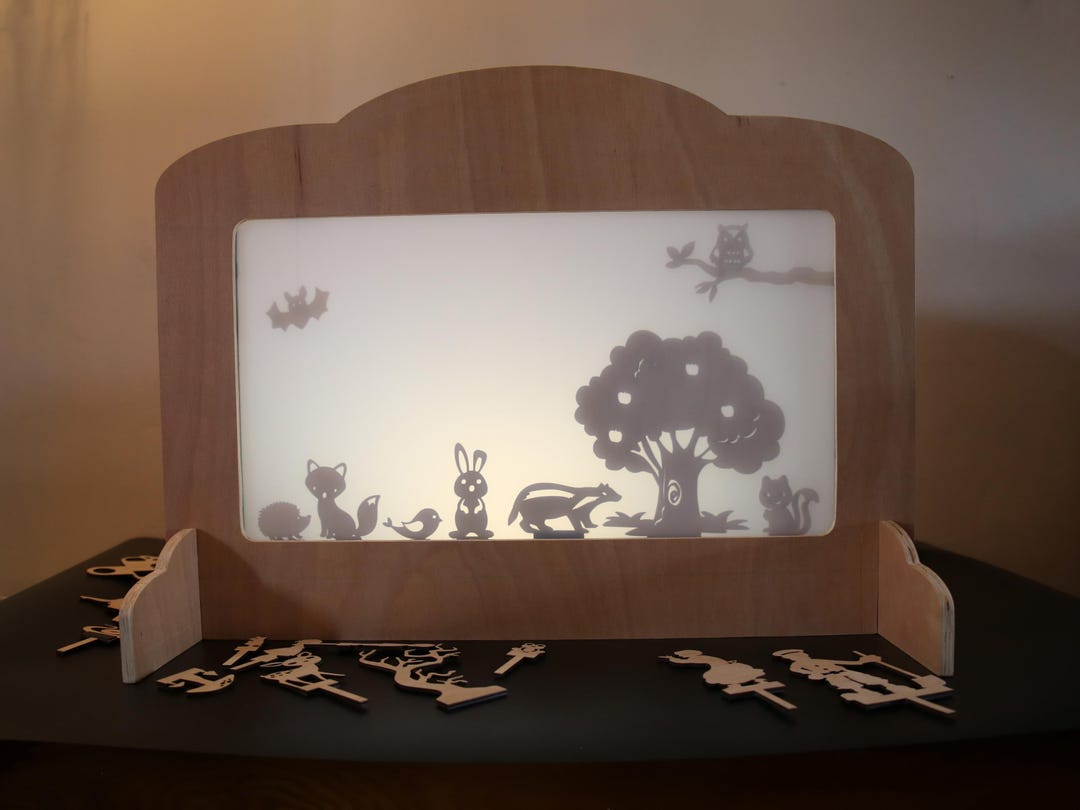 Woodland Puppets, Forest Animals, Shadow Puppet Theatre, Story Telling ...