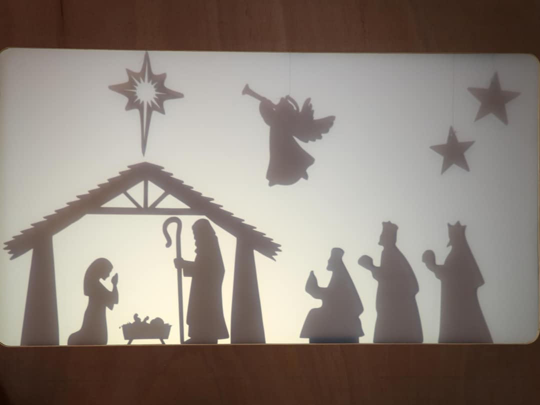 Nativity Story Puppets, Christmas Story Shadow Puppets, Wooden Puppet ...