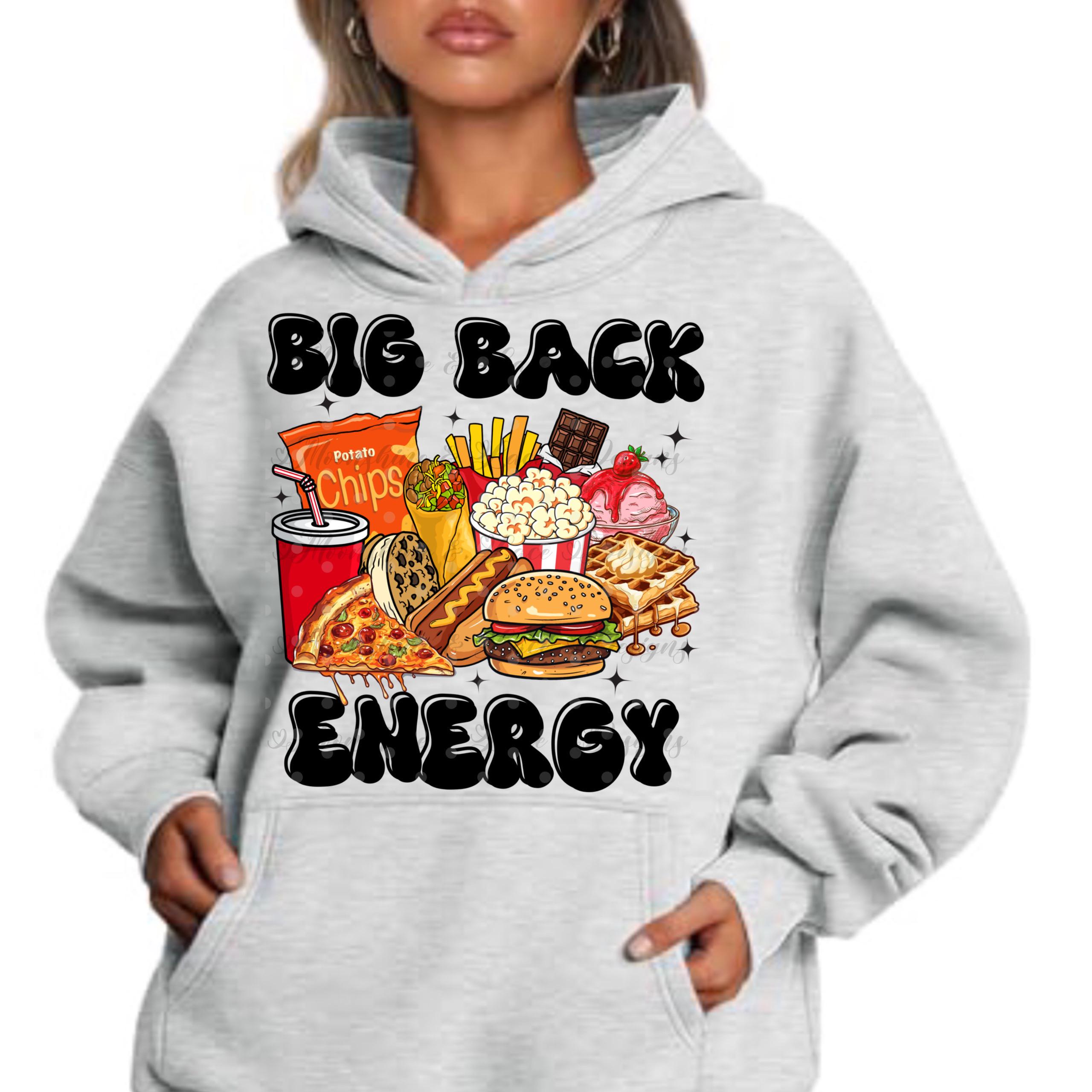 Big Back Energy PNG File - Etsy