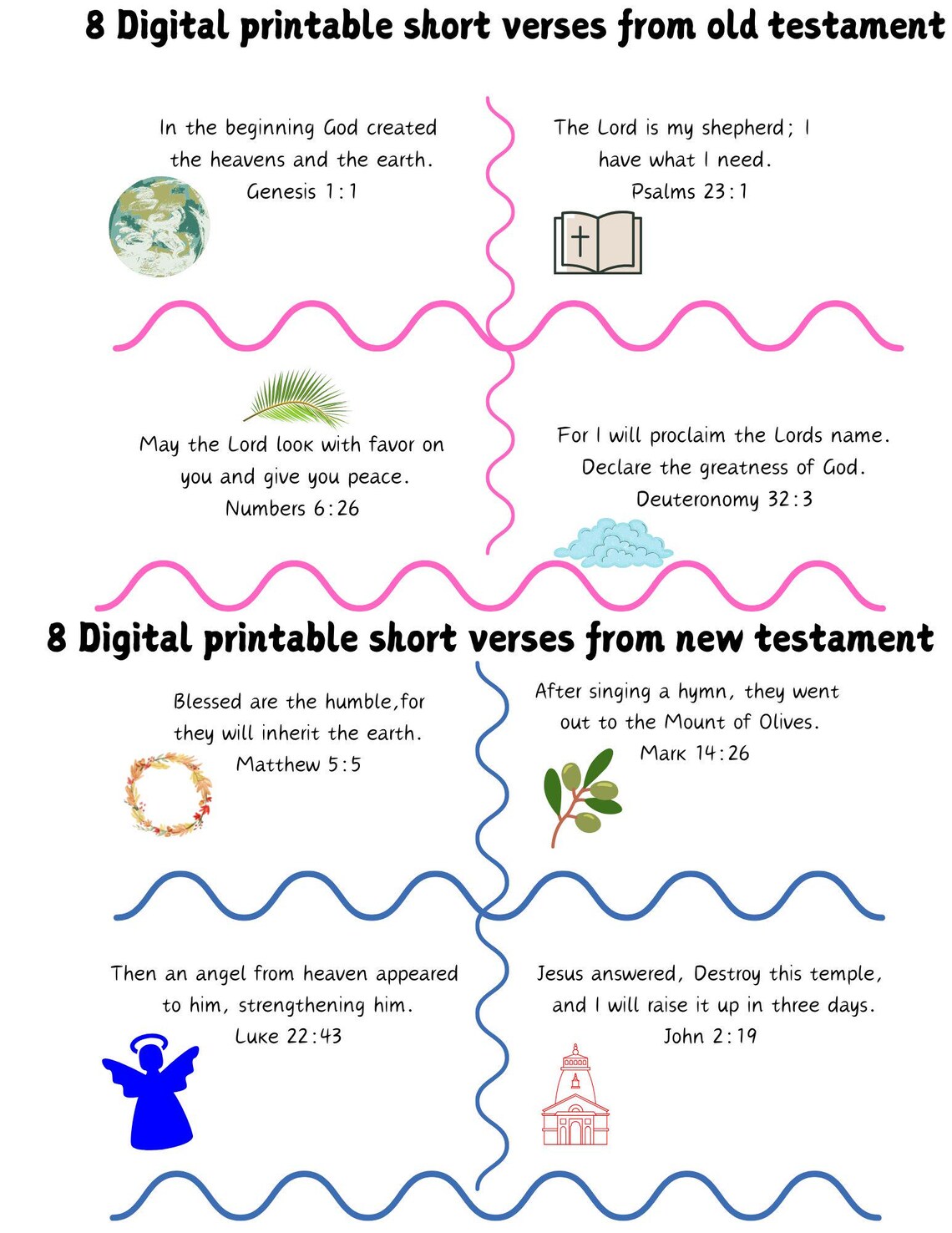16 Verses From Old and New Testaments. Are You Overwhelmed Reading the ...