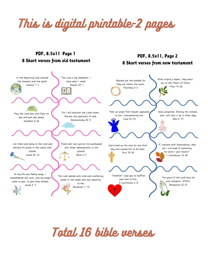 16 Verses From Old and New Testaments. Are You Overwhelmed Reading the ...