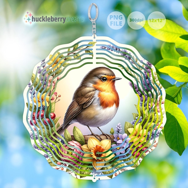 Robin Watercolor - Etsy