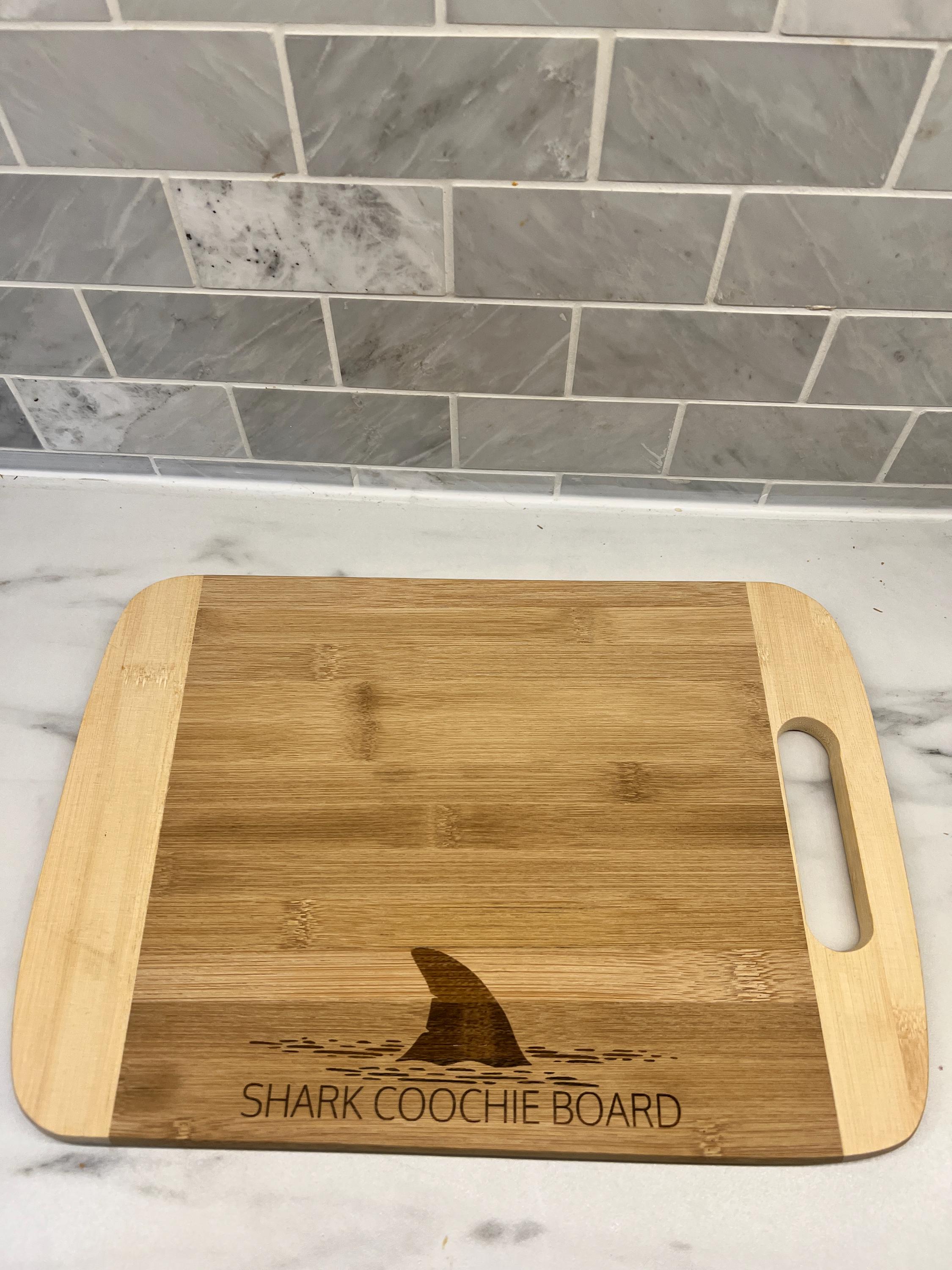 Sharkcoochie Bamboo Charcuterie Board: Laser Engraved Cutting Board - Etsy
