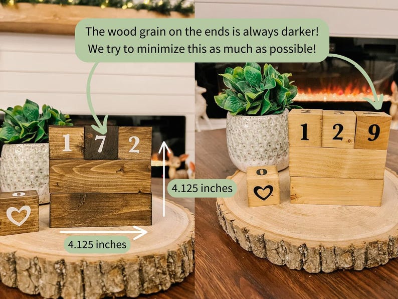 Wooden Retirement Countdown Blocks | Work | Coworker Gift | Retire ...