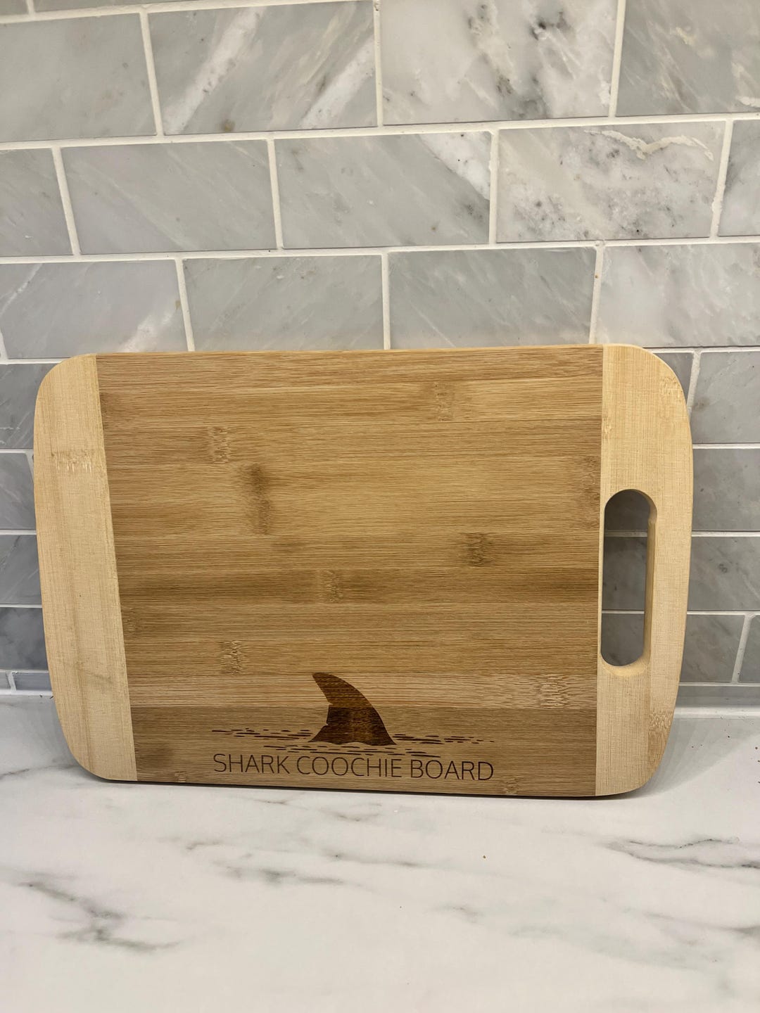 Sharkcoochie Bamboo Charcuterie Board: Laser Engraved Cutting Board - Etsy