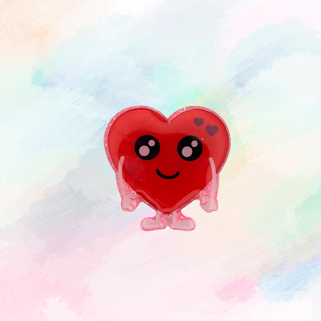 Adorable Heart - Create Your Own Badge Reel - Etsy