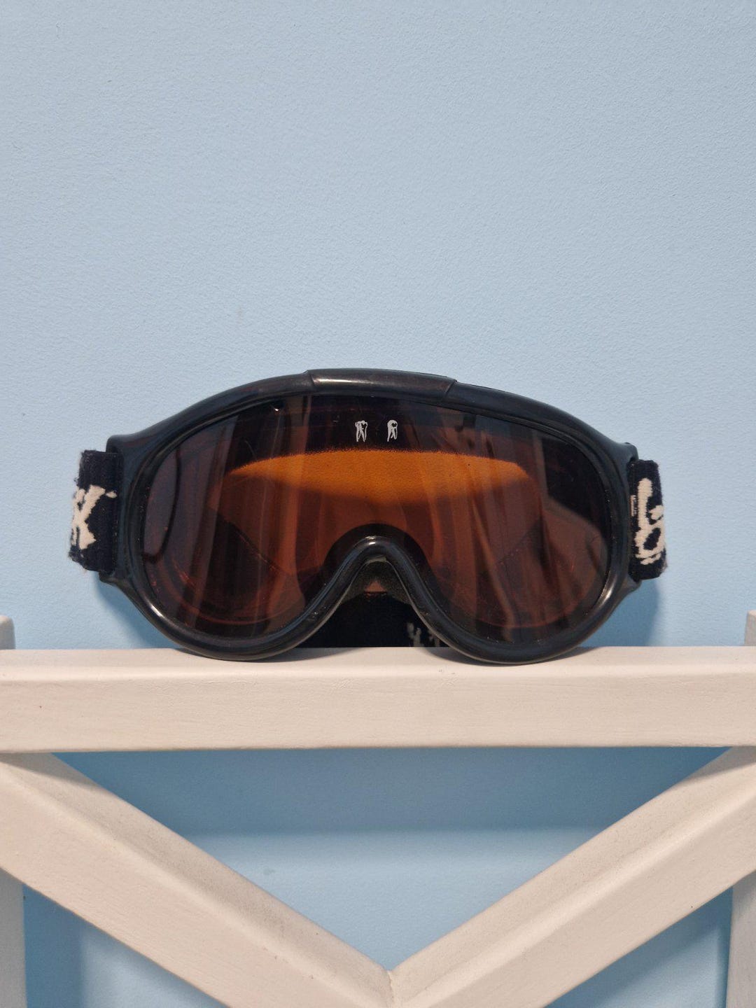 Vintage Ski Goggles 2000s With Amber Lens Y2K Snowboard Goggles Retro ...