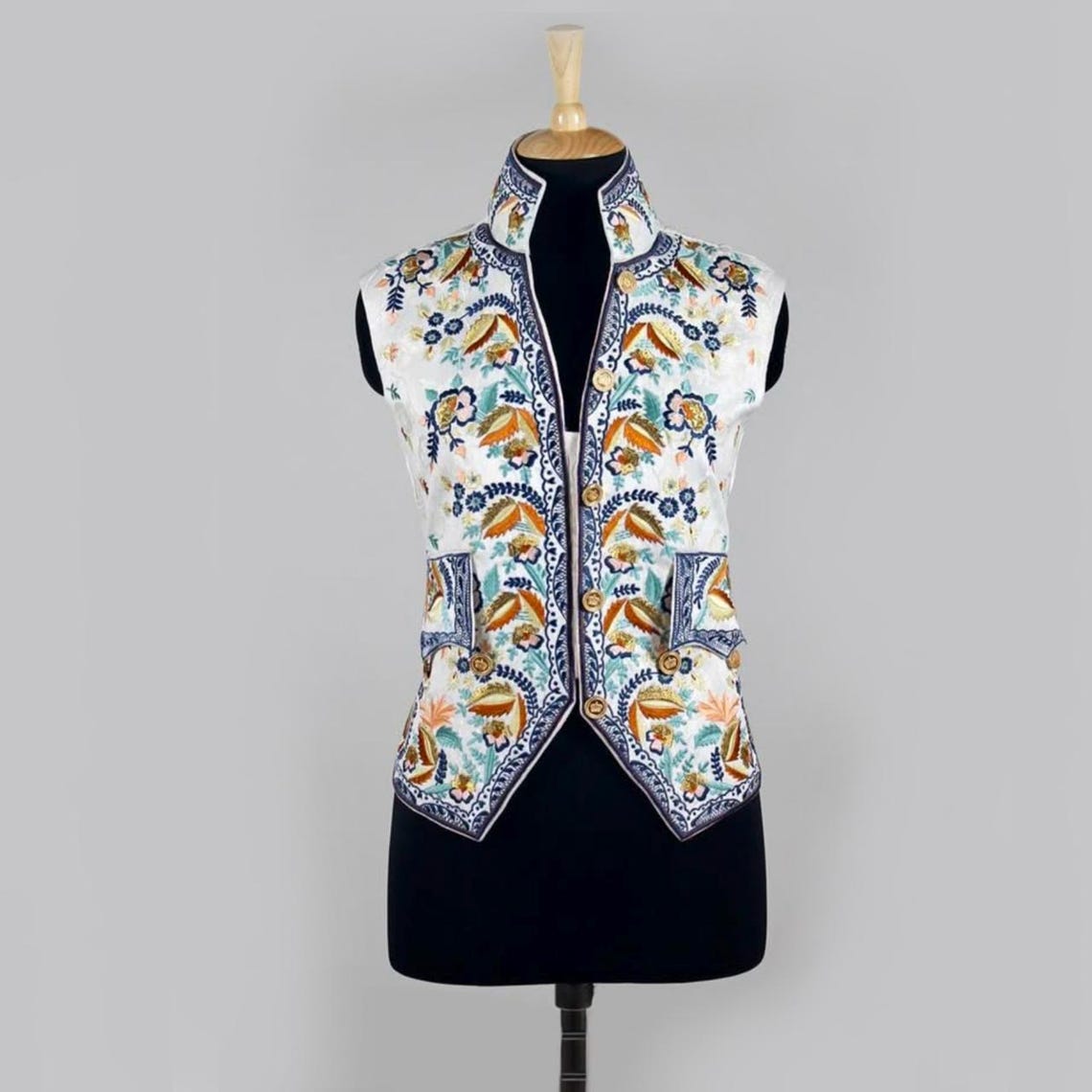 Blue Rococo Costume Men's 18th Century Frock Coat Men's Rococo Coat ...