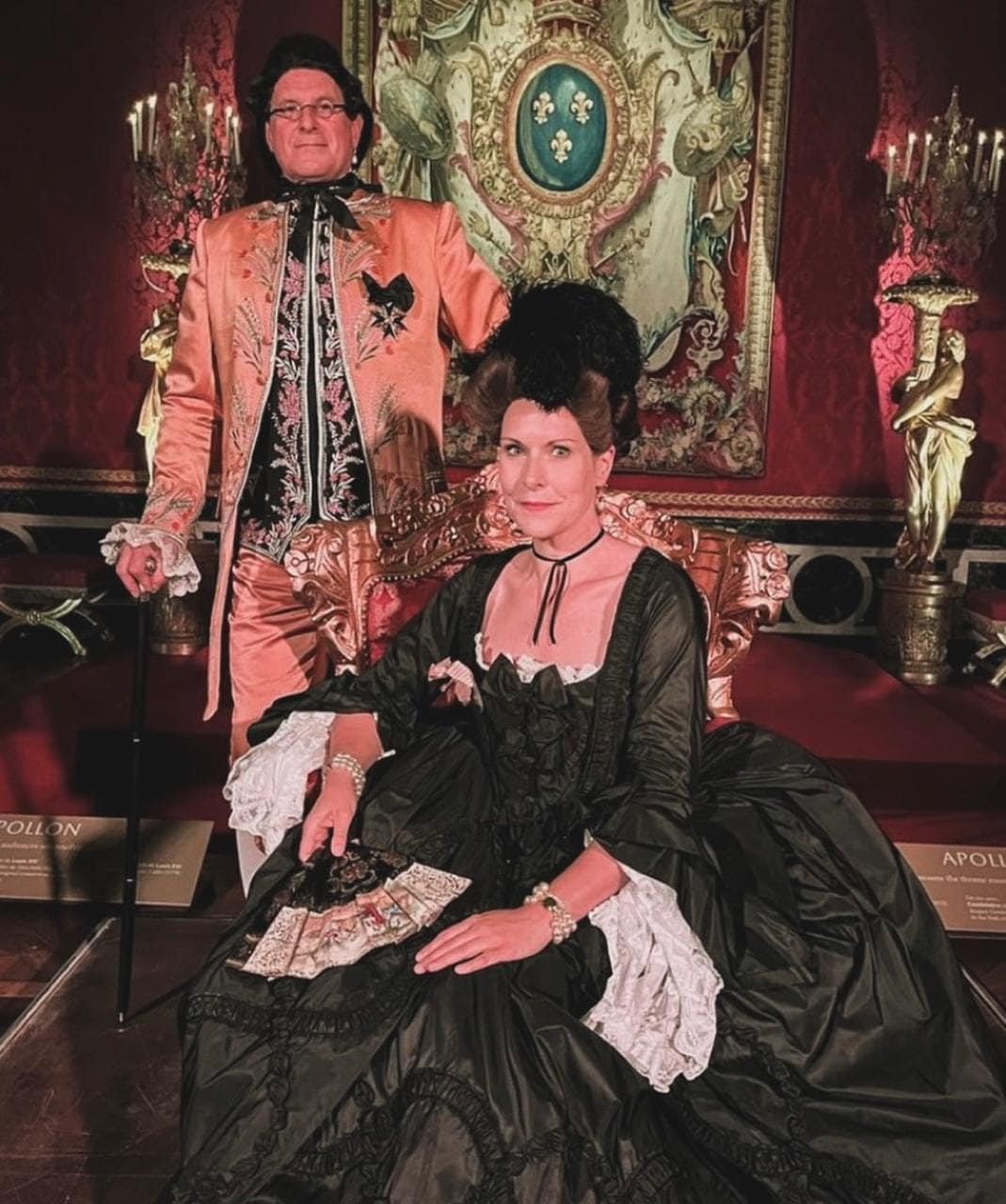 Men Custom-made 3 Piece Satin Rococo Outfit Victorian Style Yellow ...