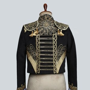 Tailored Bullfighter Gala Jacket Custom Made Velvet Embroidered ...