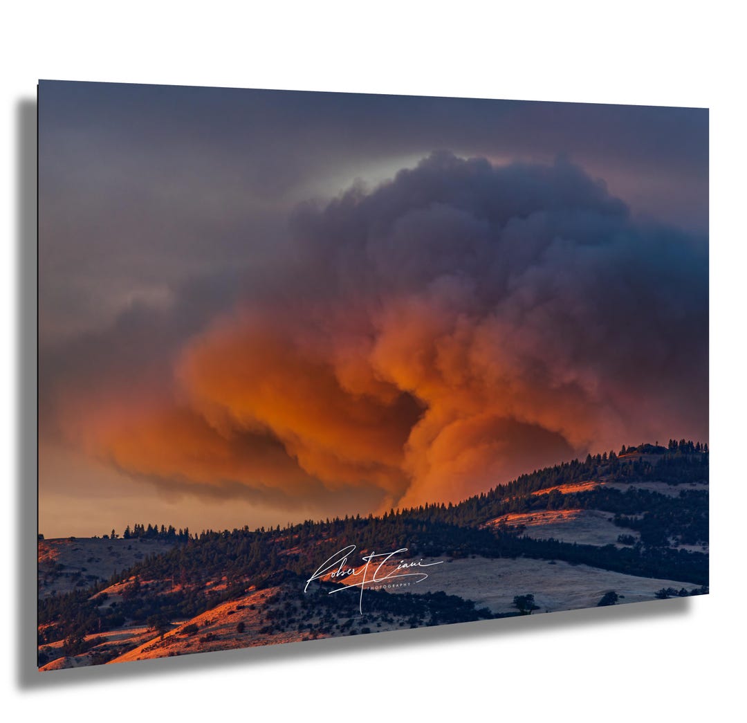 Salt Creek Wildfire Photo Print: Southern Oregon Nature Photography - Etsy