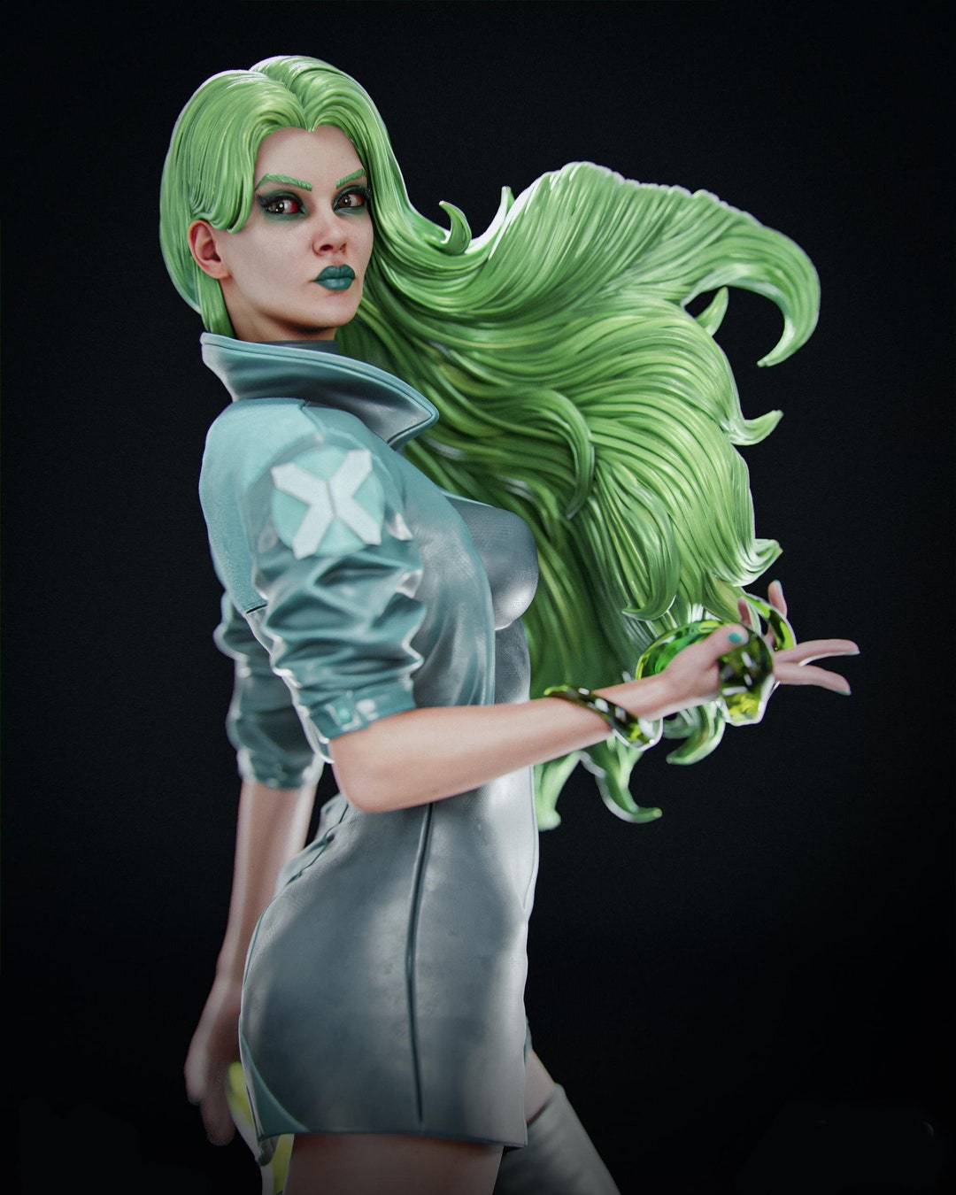 Magnetic Girl 3D STL File, 3D Digital Printing - Etsy