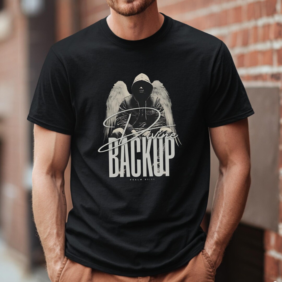 Comfort Colors® | Divine Backup Psalm 91:11 | Comfort Colors T-shirt ...