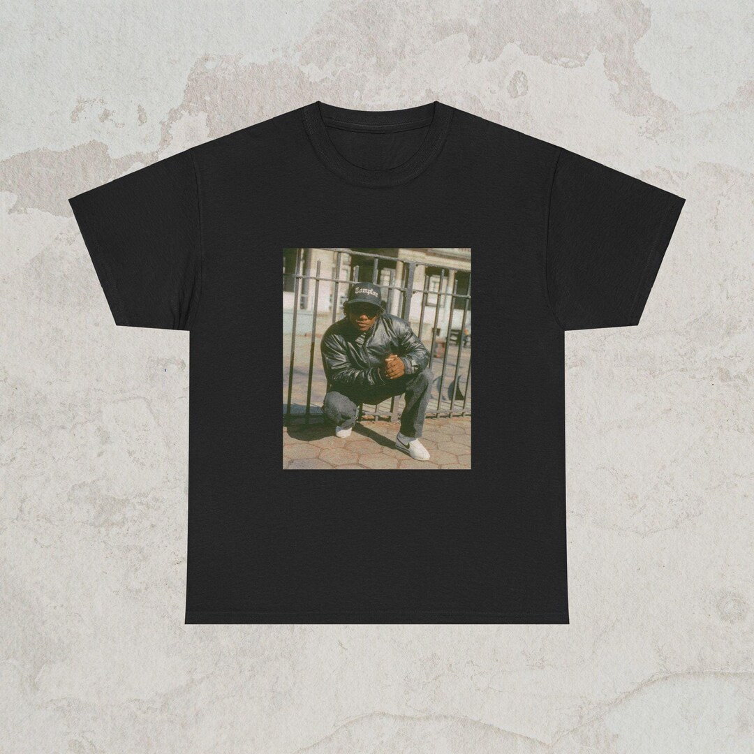 Retro Eazy-e T-shirt 90s Hip Hop Clothing Old School Rap Music Fan Gift ...