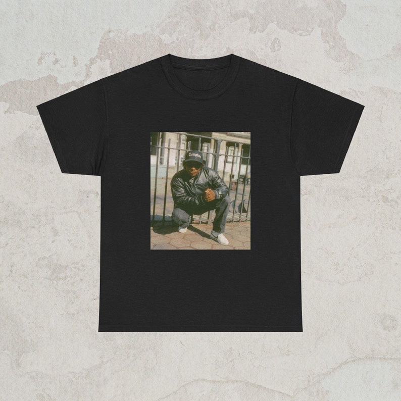 Retro Eazy-e T-shirt 90s Hip Hop Clothing Old School Rap Music Fan Gift ...