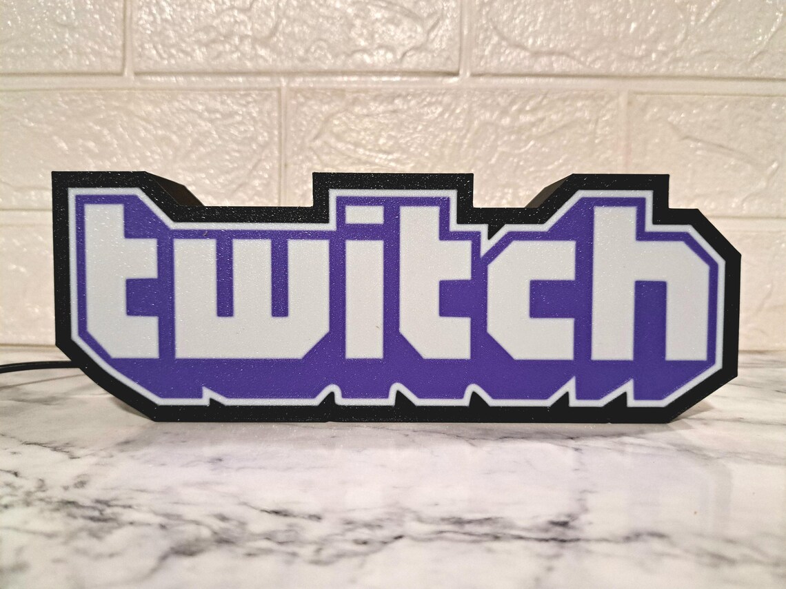 Twitch LED Light Box Made by 3D Printer, USB Powered and Full Dimmable ...