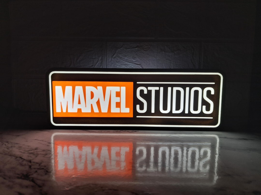 Marvel Logo Light Box. Made by 3D Printer, USB Powered and Full ...