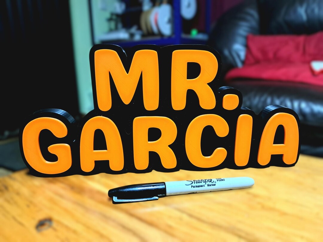 Modern Custom Desk Name Plate – Personalized Office Name Sign With ...