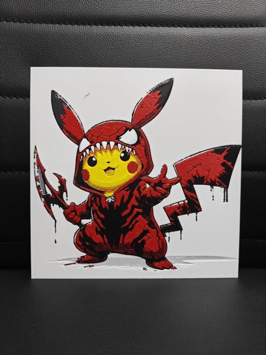 Pokemon Pikachu Hueforge Artwork free Shipping - Etsy