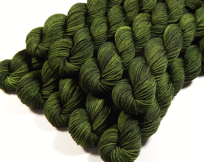 I Love This Yarn in Dark Olive Green, Olive Green Yarn - Etsy
