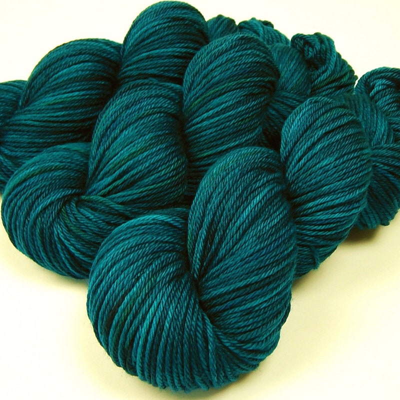 Teal Yarn - Etsy