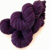 Purple DK Weight Yarn (100% Superwash Merino) Hand Dyed in a Multiple ...