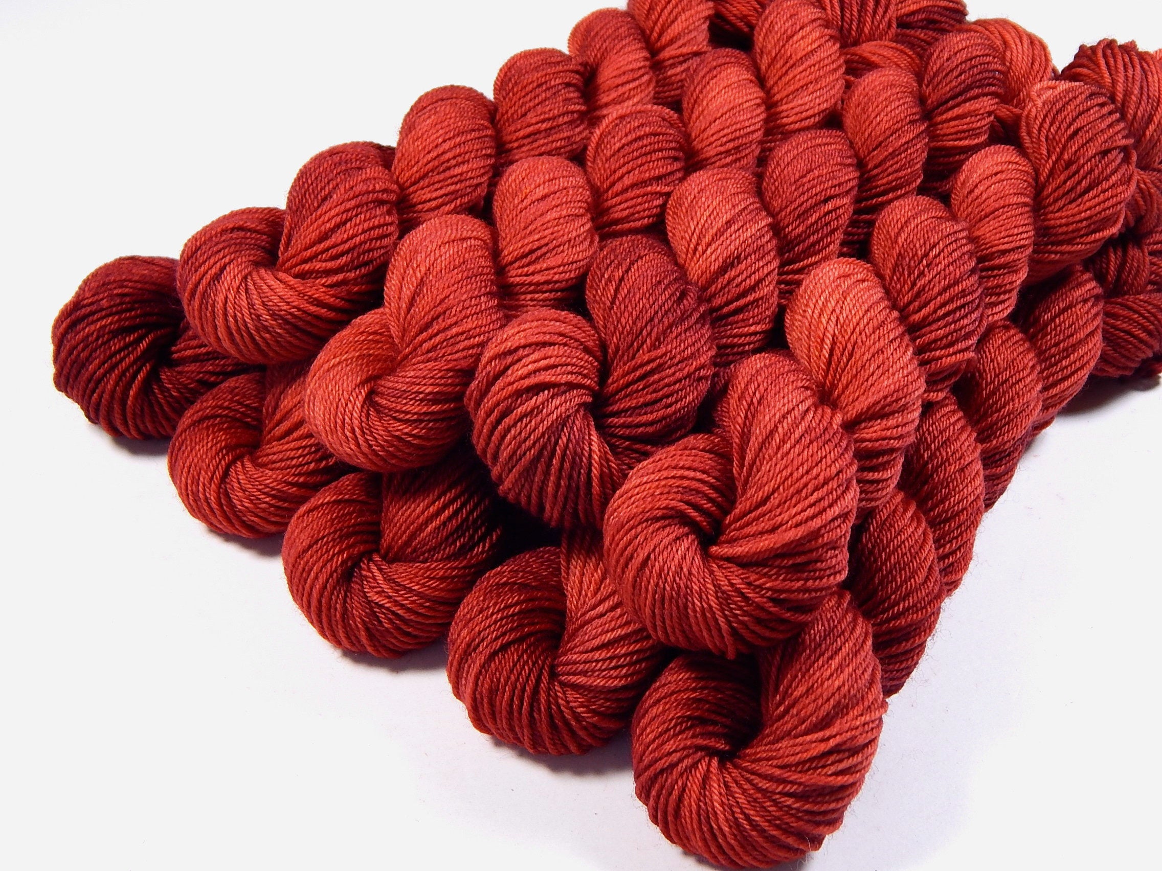 Sewing & Fiber Happy Scrappy Minis Hand Dyed Yarn 20g minis various ...