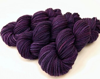 Purple Wool Yarn | Etsy