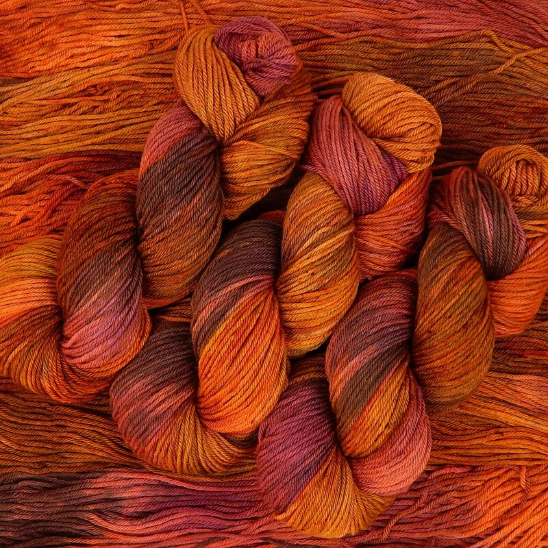 Bright Orange Yarn - Etsy