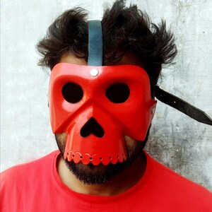 Handcrafted Medieval Iron Skull Face Mask - Gothic Warrior Armor ...