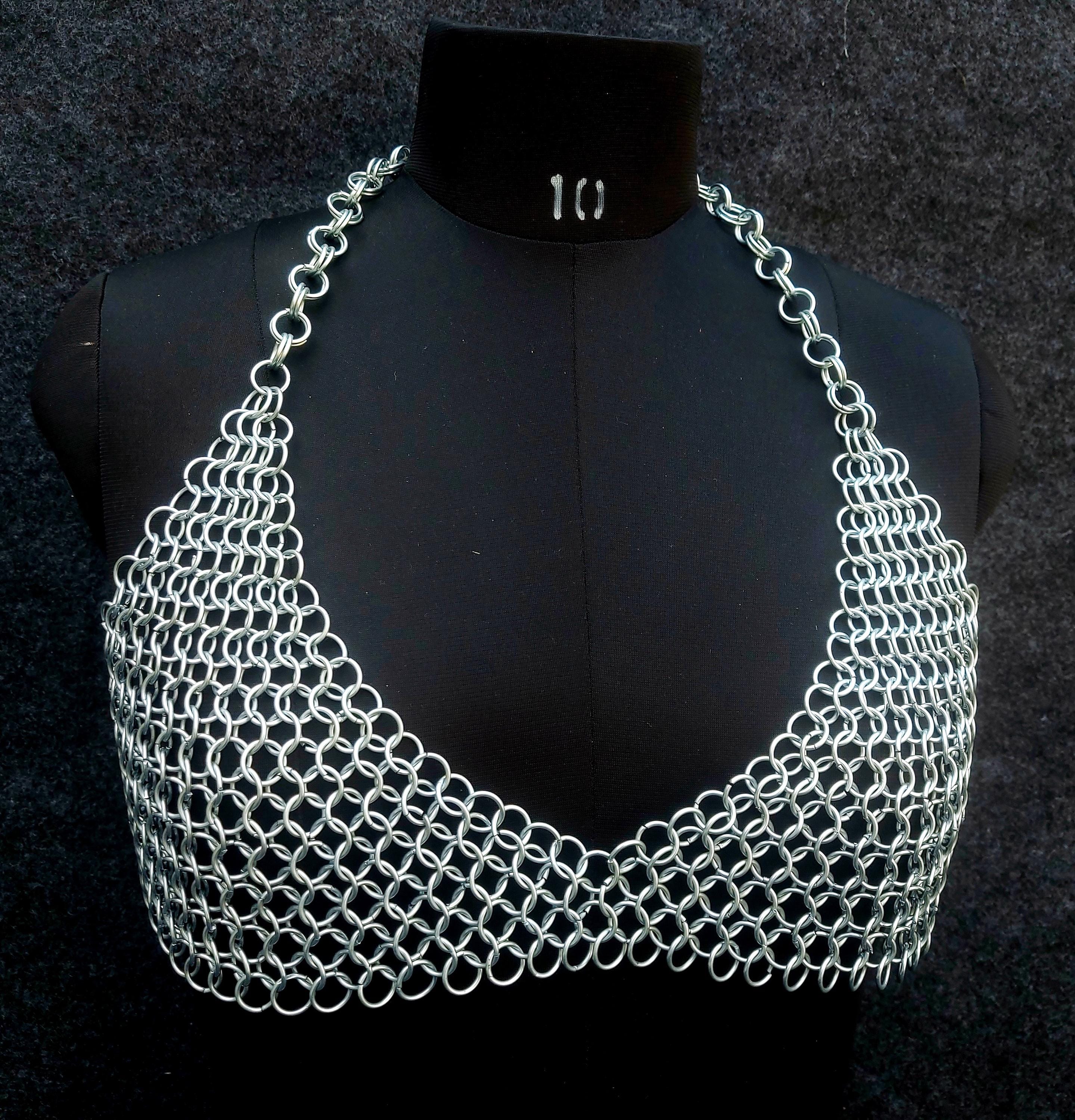 Seductive Chainmail Bold Bra | Inspired Gift List for Romantic Couples ...