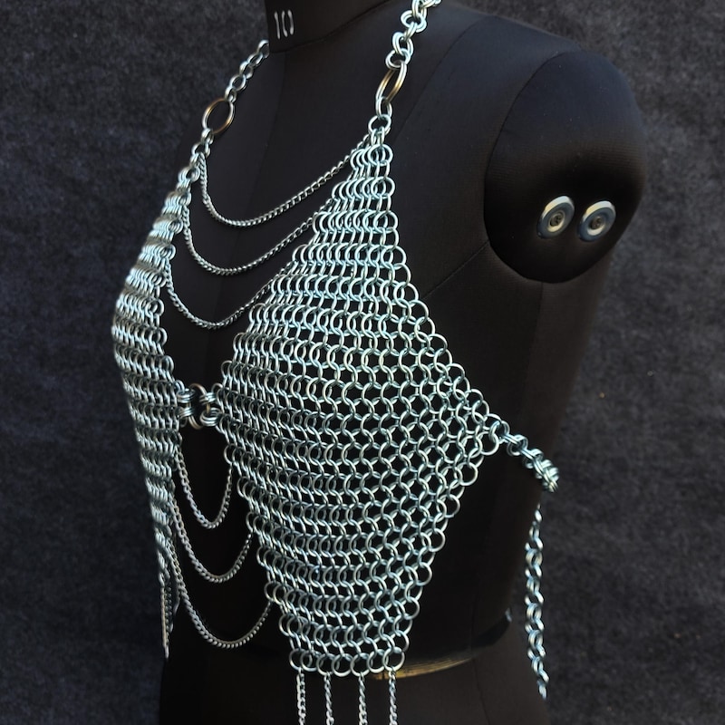 Chainmail Top - Etsy UK