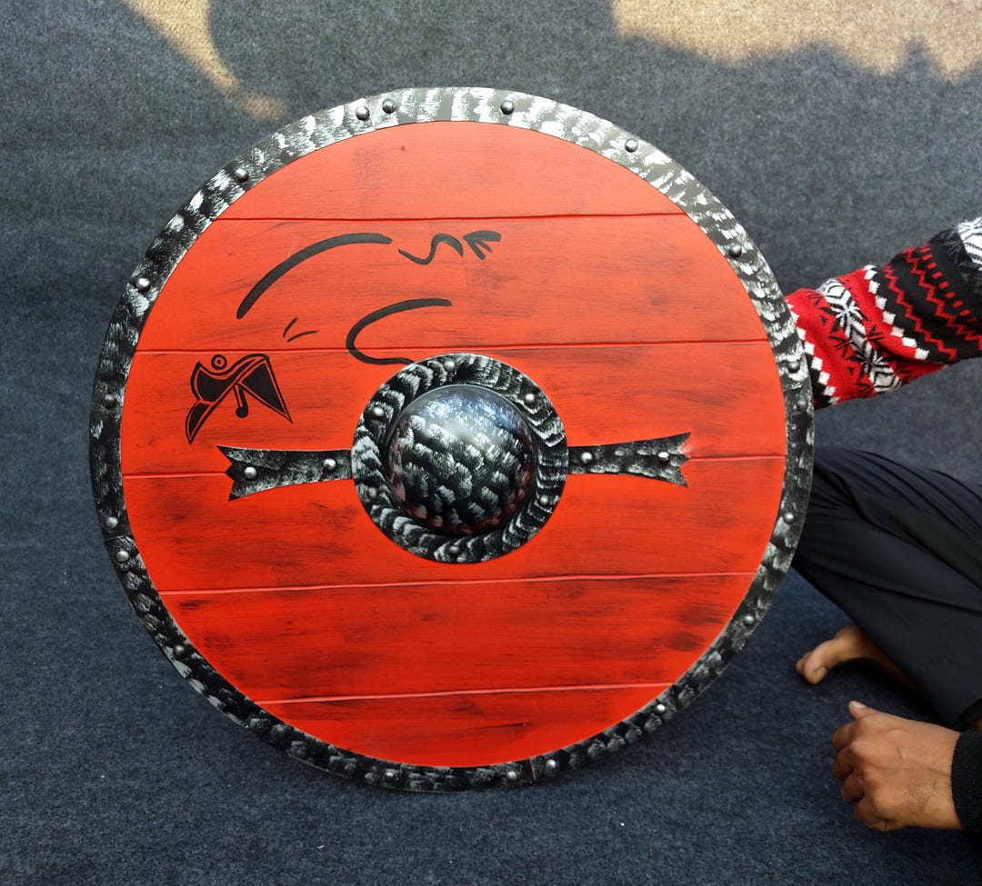 Ragnar Lothbrok Inspired Viking Shield - Perfect for Cosplay and Role ...