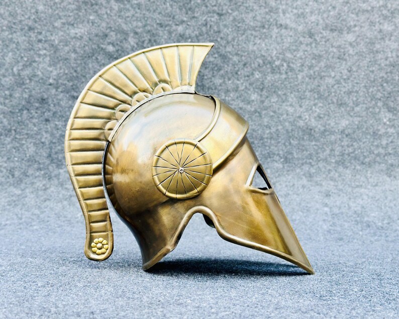 Roman Corinthian Medieval Helmet L Best Greek Mythology Ancient Spartan ...