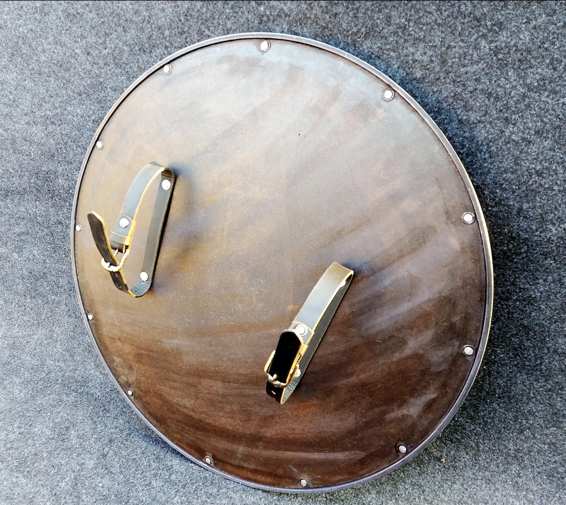 Viking Raven Shield: Valhalla Cosplay Wooden Shield - Etsy