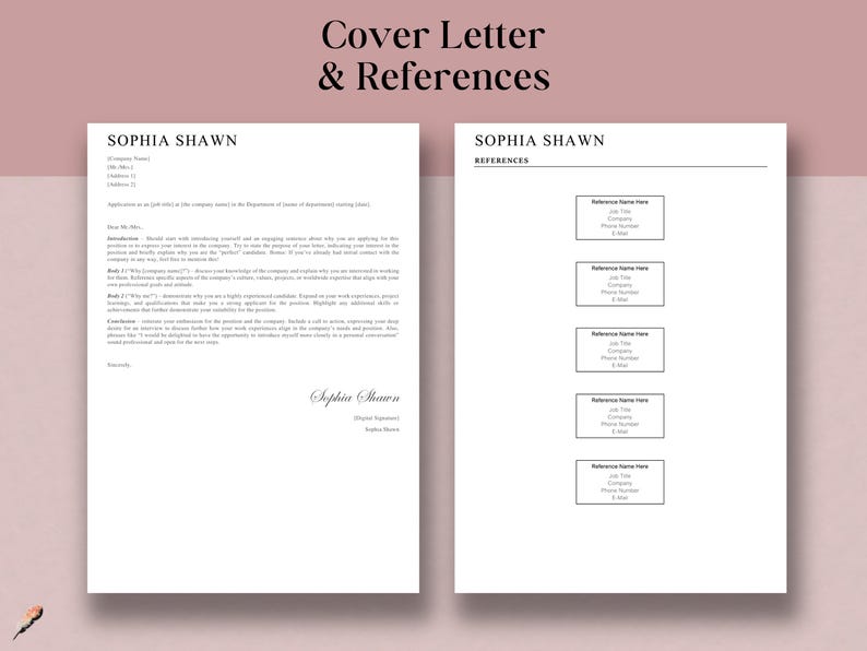 Professional Google Docs, Word Resume Template | CV, Cover Letter ...