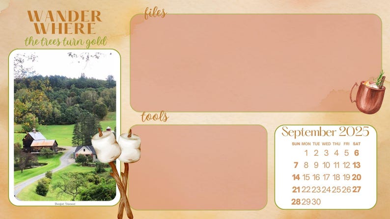 2025 Monthly Desktop Wallpaper Calendar: Travel Photos (digital ...